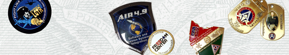 Custom Military Pins, Medals, Coins & Badges – PinSource